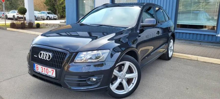 Black Audi Q5 2010 in Riga, with an engine capacity of 3.00 L and mileage of 273 thousand km for 10500 €, photo 4 on AUTOMOTO.COM.LV