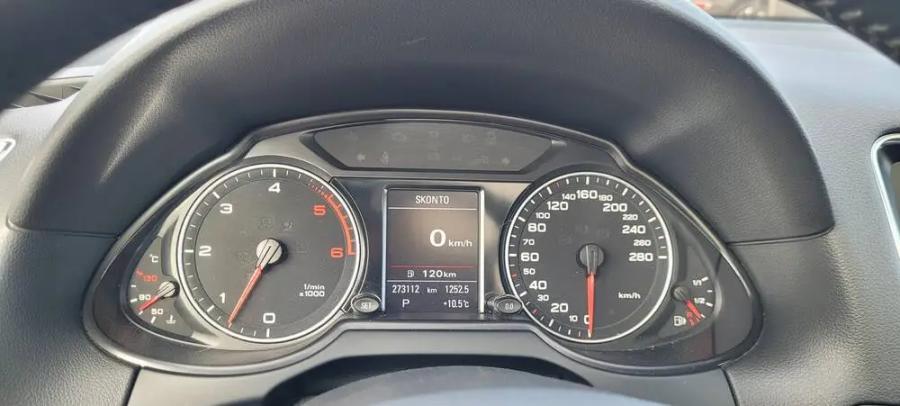Black Audi Q5 2010 in Riga, with an engine capacity of 3.00 L and mileage of 273 thousand km for 10500 €, photo 21 on AUTOMOTO.COM.LV