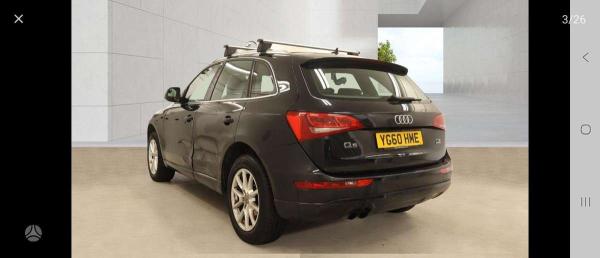 Melns Audi Q5 2010 Panevēža, ar dzinēja tilpumu 1.97 L un nobraukumu 172 tūkst. km par 2750 €, foto 5 vietnē AUTOMOTO.COM.LV