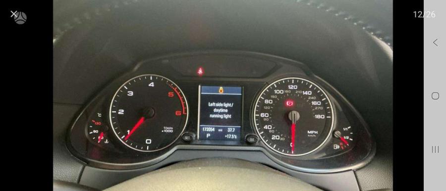 Melns Audi Q5 2010 Panevēža, ar dzinēja tilpumu 1.97 L un nobraukumu 172 tūkst. km par 2750 €, foto 8 vietnē AUTOMOTO.COM.LV