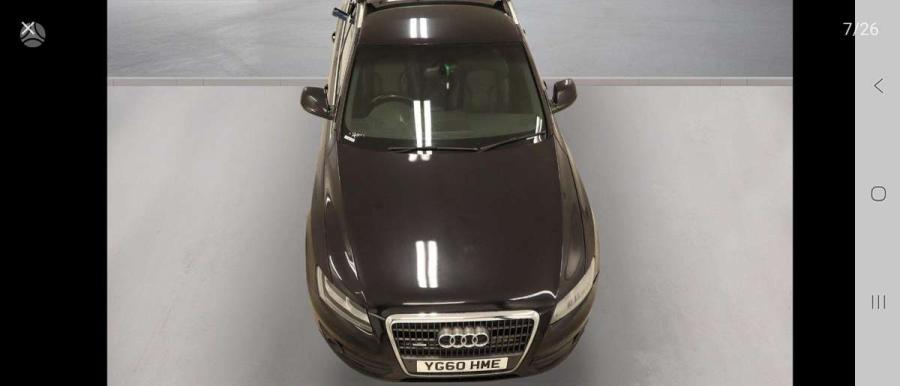 Melns Audi Q5 2010 Panevēža, ar dzinēja tilpumu 1.97 L un nobraukumu 172 tūkst. km par 2750 €, foto 11 vietnē AUTOMOTO.COM.LV