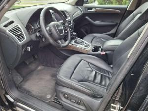 Black Audi Q5 2010 in Ukmerge, with an engine capacity of 1.98 L and mileage of 269 thousand km for 7950 €, photo 13 on AUTOMOTO.COM.LV