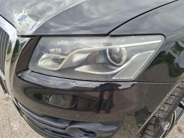 Black Audi Q5 2010 in Ukmerge, with an engine capacity of 1.98 L and mileage of 269 thousand km for 7500 €, photo 6 on AUTOMOTO.COM.LV