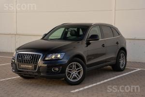 Black Audi Q5 2010 in Riga, with an engine capacity of 3.00 L and mileage of 219 thousand km for 10650 €, photo  on AUTOMOTO.COM.LV