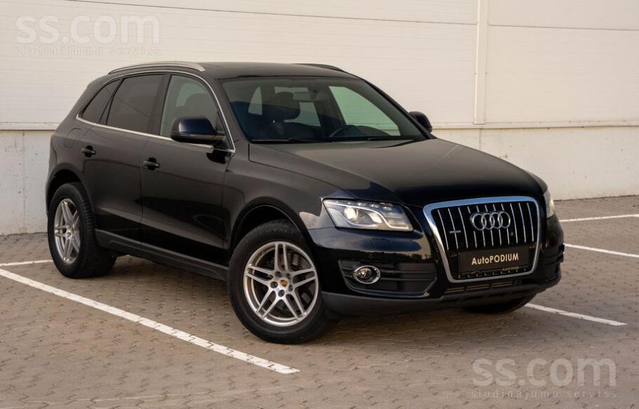 Black Audi Q5 2010 in Riga, with an engine capacity of 3.00 L and mileage of 219 thousand km for 10650 €, photo 9 on AUTOMOTO.COM.LV