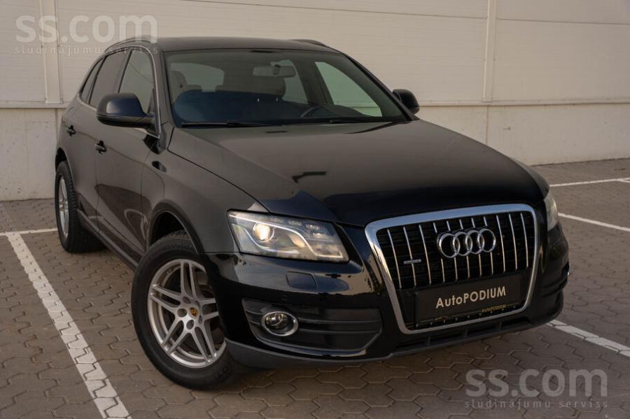 Black Audi Q5 2010 in Riga, with an engine capacity of 3.00 L and mileage of 219 thousand km for 10650 €, photo 10 on AUTOMOTO.COM.LV