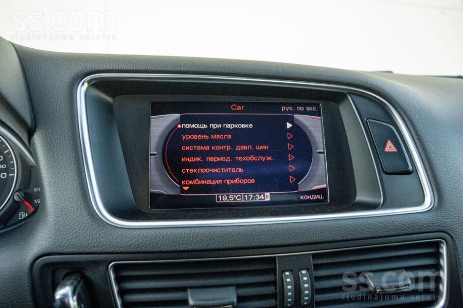 Black Audi Q5 2010 in Riga, with an engine capacity of 3.00 L and mileage of 219 thousand km for 10650 €, photo 31 on AUTOMOTO.COM.LV