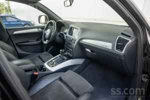 Black Audi Q5 2010 in Riga, with an engine capacity of 3.00 L and mileage of 219 thousand km for 10650 €, photo 35 on AUTOMOTO.COM.LV