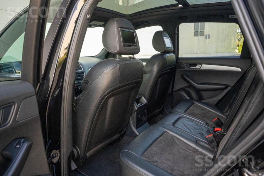 Black Audi Q5 2010 in Riga, with an engine capacity of 3.00 L and mileage of 219 thousand km for 10650 €, photo 37 on AUTOMOTO.COM.LV