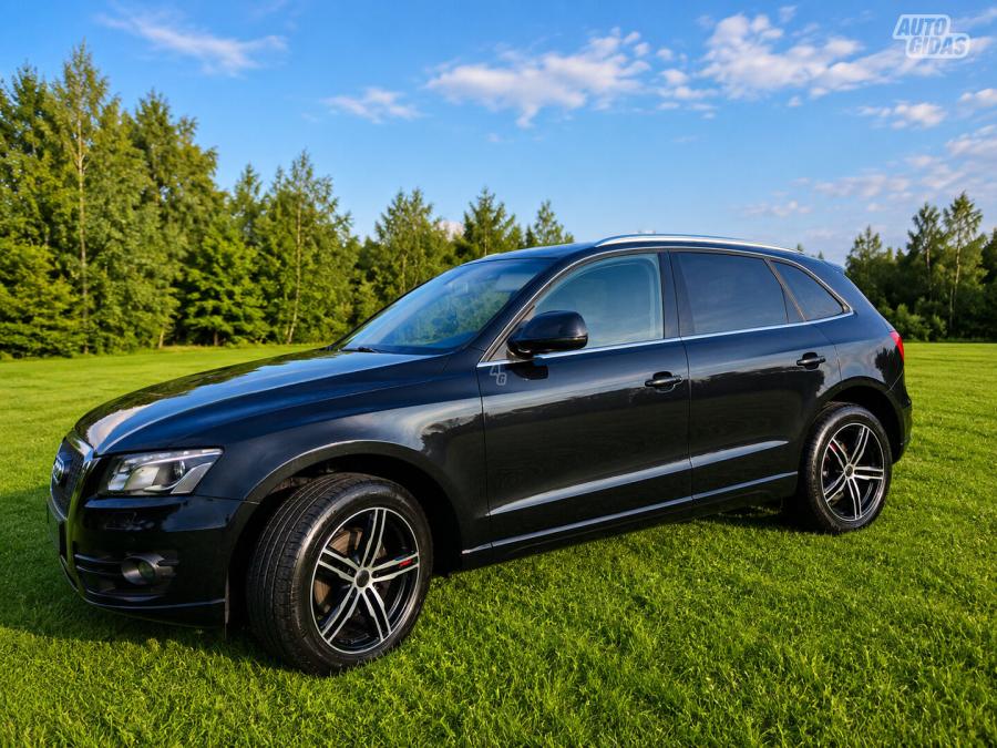 Melns Audi Q5 2010 Ukmergė, ar dzinēja tilpumu 2.00 L un nobraukumu 377 tūkst. km par 7500 €, foto 1 vietnē AUTOMOTO.COM.LV