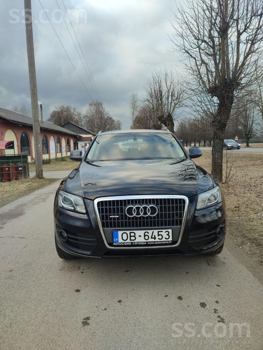 Black Audi Q5 2011 in Ogre, with an engine capacity of 2.00 L and mileage of 305 thousand km for 9750 €, photo 2 on AUTOMOTO.COM.LV