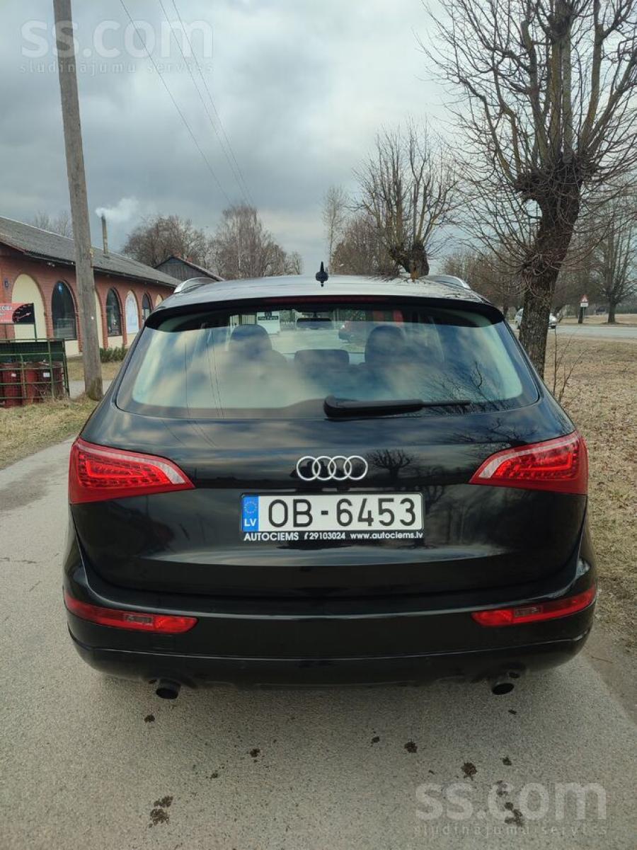 Black Audi Q5 2011 in Ogre, with an engine capacity of 2.00 L and mileage of 305 thousand km for 9750 €, photo 7 on AUTOMOTO.COM.LV