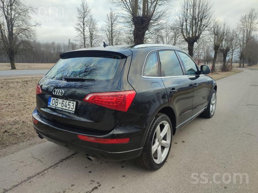 Black Audi Q5 2011 in Ogre, with an engine capacity of 2.00 L and mileage of 305 thousand km for 9750 €, photo 8 on AUTOMOTO.COM.LV