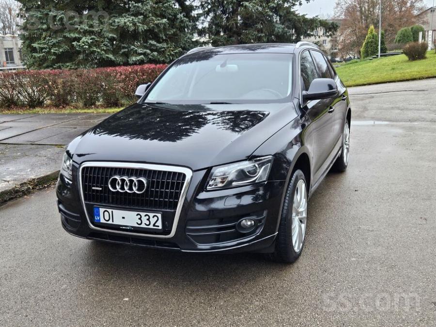 Black Audi Q5 2011 in Jekabpils, with an engine capacity of 3.00 L and mileage of 251 thousand km for 9990 €, photo 13 on AUTOMOTO.COM.LV