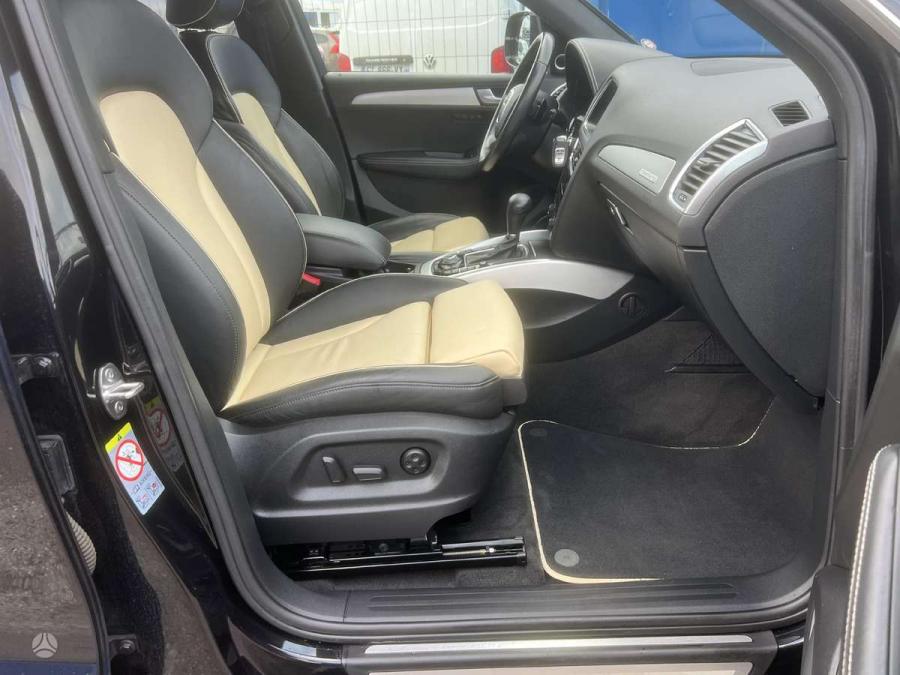 Melns Audi Q5 2011 Kauņa, ar dzinēja tilpumu 3.00 L un nobraukumu 200 tūkst. km par 11900 €, foto 25 vietnē AUTOMOTO.COM.LV