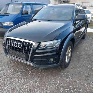 Melns Audi Q5 2011 Kauņa, ar dzinēja tilpumu 2.97 L un nobraukumu 271 tūkst. km par 10250 €, foto  vietnē AUTOMOTO.COM.LV