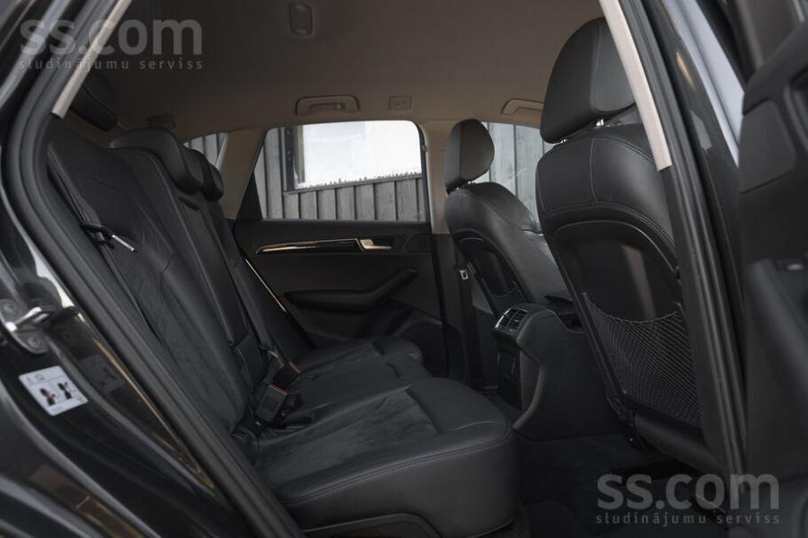 Black Audi Q5 2011 in Jelgava, with an engine capacity of 2.00 L and mileage of 283 thousand km for 9200 €, photo 20 on AUTOMOTO.COM.LV