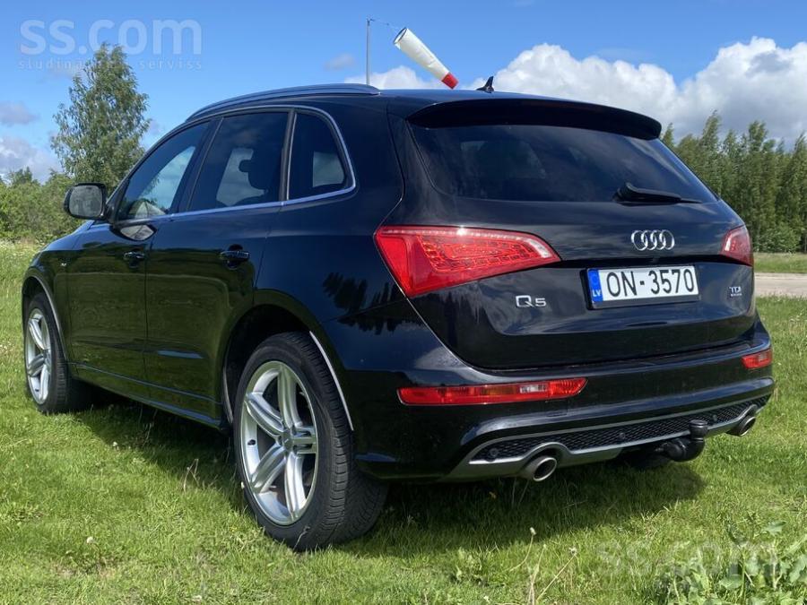 Black Audi Q5 2011 in Riga, with an engine capacity of 3.00 L and mileage of 306 thousand km for 9990 €, photo 6 on AUTOMOTO.COM.LV