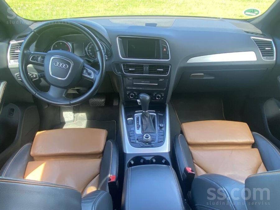 Black Audi Q5 2011 in Riga, with an engine capacity of 3.00 L and mileage of 306 thousand km for 9990 €, photo 14 on AUTOMOTO.COM.LV