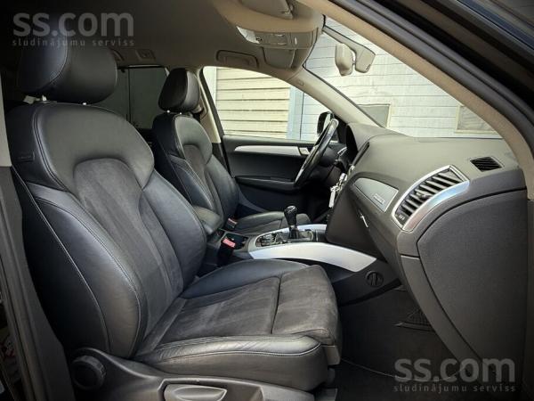 Black Audi Q5 2011 in Tukums, with an engine capacity of 2.00 L and mileage of 188 thousand km for 10500 €, photo 6 on AUTOMOTO.COM.LV