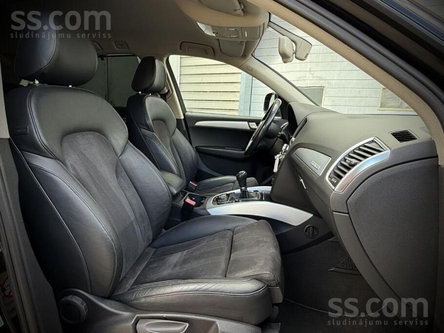 Black Audi Q5 2011 in Tukums, with an engine capacity of 2.00 L and mileage of 188 thousand km for 10500 €, photo 7 on AUTOMOTO.COM.LV