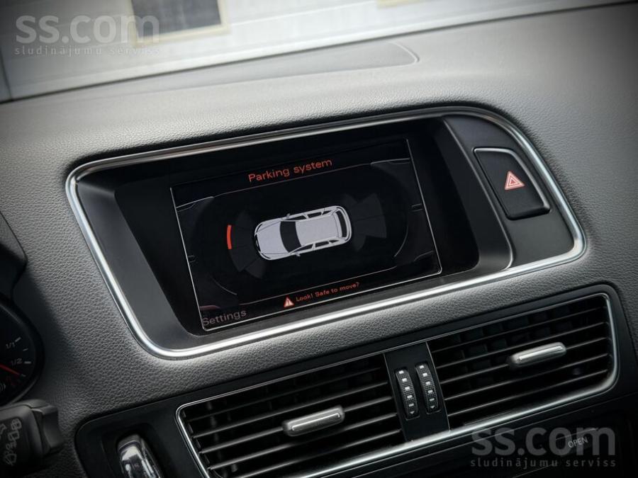Black Audi Q5 2011 in Tukums, with an engine capacity of 2.00 L and mileage of 188 thousand km for 10500 €, photo 13 on AUTOMOTO.COM.LV