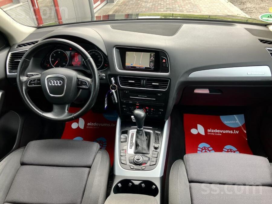 Melns Audi Q5 2011 Talsi, ar dzinēja tilpumu 2.00 L un nobraukumu 243 tūkst. km par 11999 €, foto 18 vietnē AUTOMOTO.COM.LV