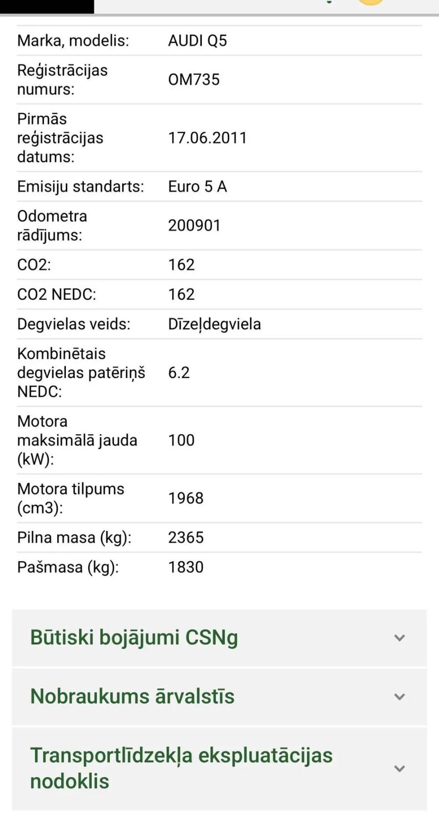 Melns Audi Q5 2011 Rīga, ar dzinēja tilpumu 2.00 L un nobraukumu 201 tūkst. km par 10995 €, foto 30 vietnē AUTOMOTO.COM.LV
