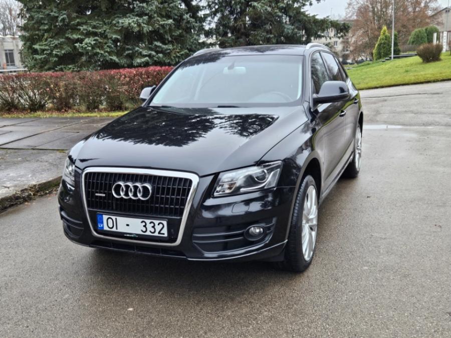 Black Audi Q5 2011 in Riga, with an engine capacity of 3.00 L and mileage of 251 thousand km for 10490 €, photo 15 on AUTOMOTO.COM.LV
