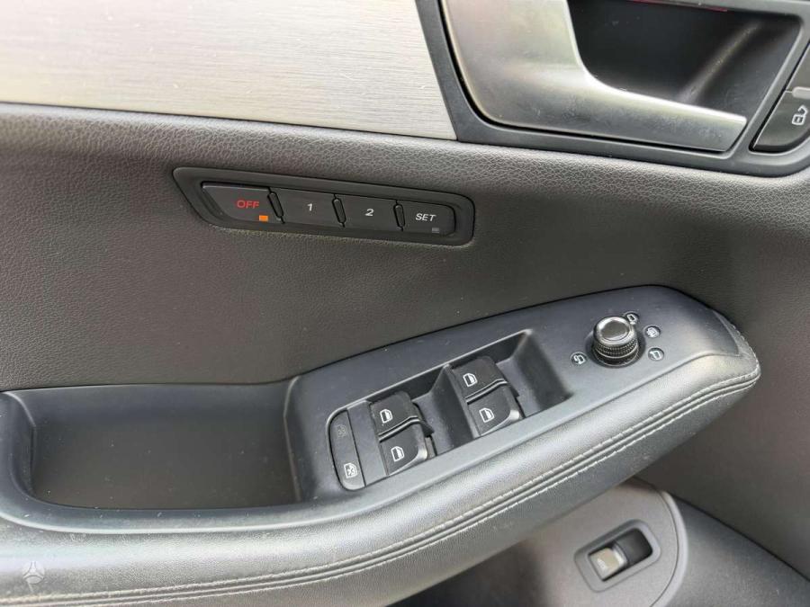 Black Audi Q5 2011 in Siauliai, with an engine capacity of 2.97 L and mileage of 296 thousand km for 9200 €, photo 14 on AUTOMOTO.COM.LV