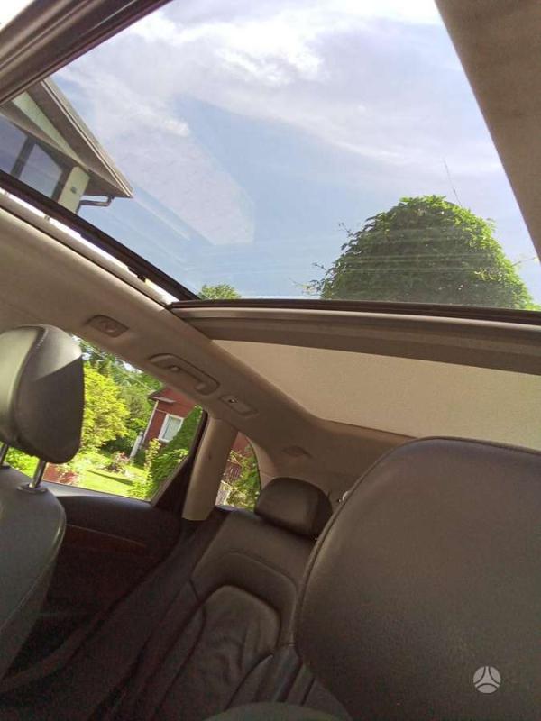 Melns Audi Q5 2011 Kauņa, ar dzinēja tilpumu 1.98 L un nobraukumu 297 tūkst. km par 7300 €, foto 5 vietnē AUTOMOTO.COM.LV