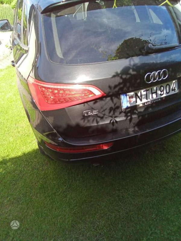 Melns Audi Q5 2011 Kauņa, ar dzinēja tilpumu 1.98 L un nobraukumu 297 tūkst. km par 7300 €, foto 6 vietnē AUTOMOTO.COM.LV