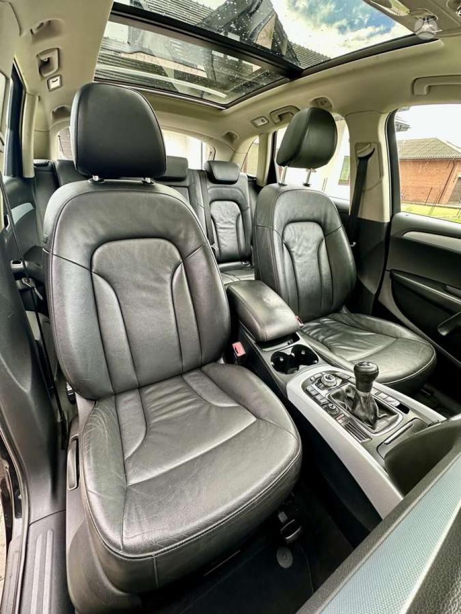 Black Audi Q5 2011 in Siauliai, with an engine capacity of 1.97 L and mileage of 220 thousand km for 8999 €, photo 30 on AUTOMOTO.COM.LV