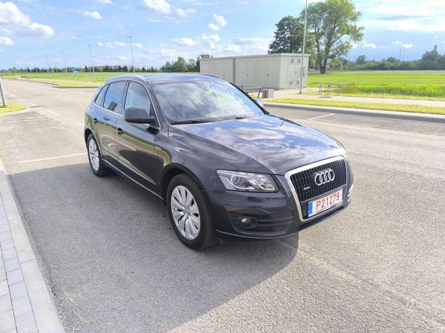 Melns Audi Q5 2011 Marijampole, ar dzinēja tilpumu 1.98 L un nobraukumu 211 tūkst. km par 7050 €, foto 1 vietnē AUTOMOTO.COM.LV