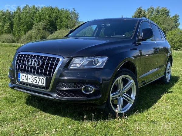 Black Audi Q5 2011 in Riga, with an engine capacity of 3.00 L and mileage of 307 thousand km for 9990 €, photo 1 on AUTOMOTO.COM.LV