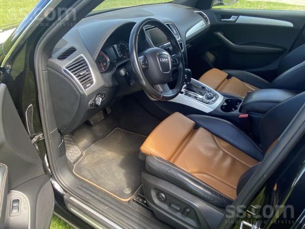 Black Audi Q5 2011 in Riga, with an engine capacity of 3.00 L and mileage of 307 thousand km for 9990 €, photo 10 on AUTOMOTO.COM.LV