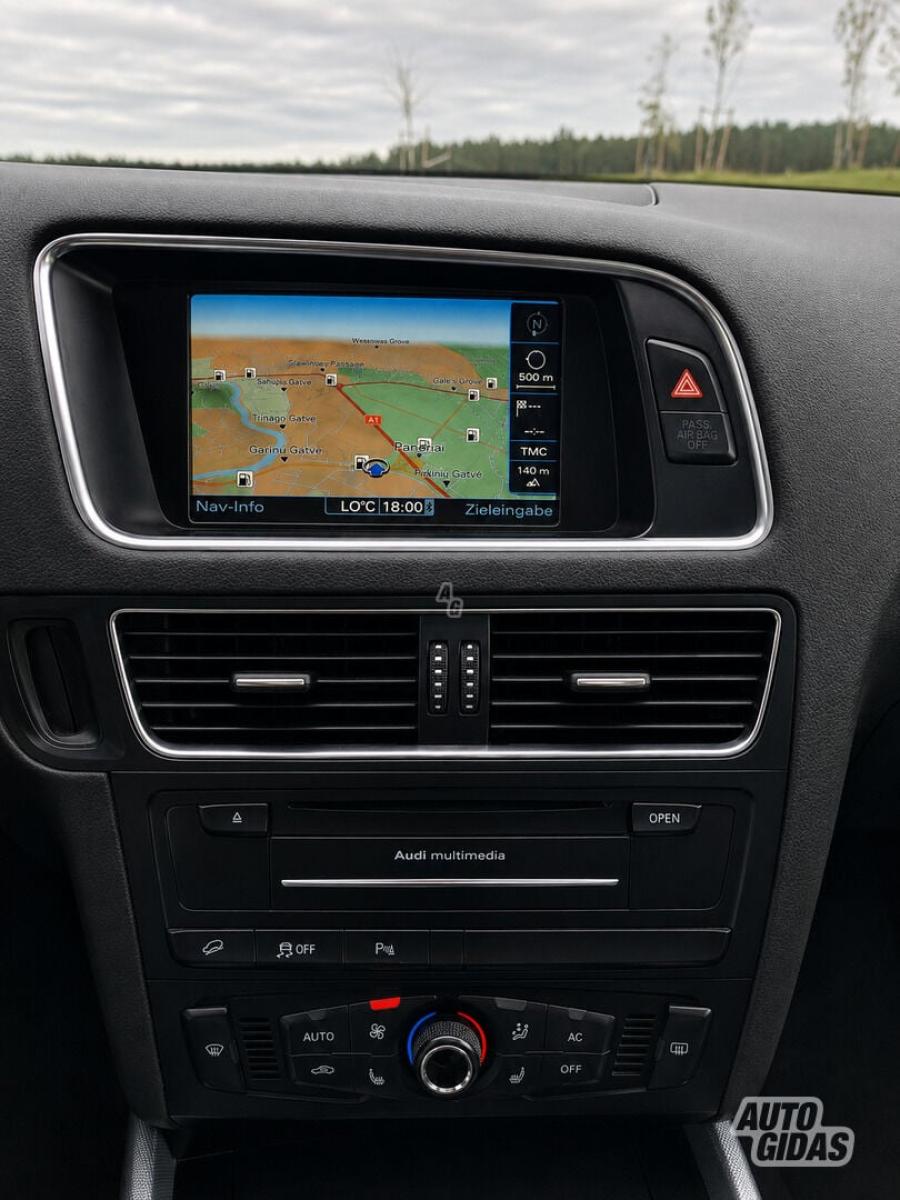Black Audi Q5 2011 in Vilnius, with an engine capacity of 2.00 L and mileage of 252 thousand km for 9750 €, photo 16 on AUTOMOTO.COM.LV