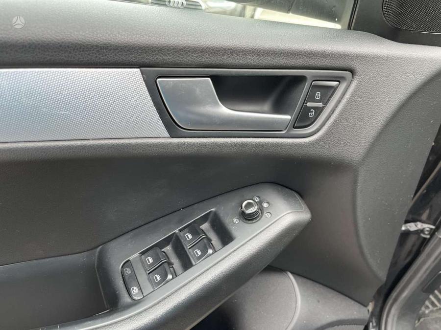 Black Audi Q5 2011 in Siauliai, with an engine capacity of 1.97 L and mileage of 233 thousand km for 8500 €, photo 14 on AUTOMOTO.COM.LV