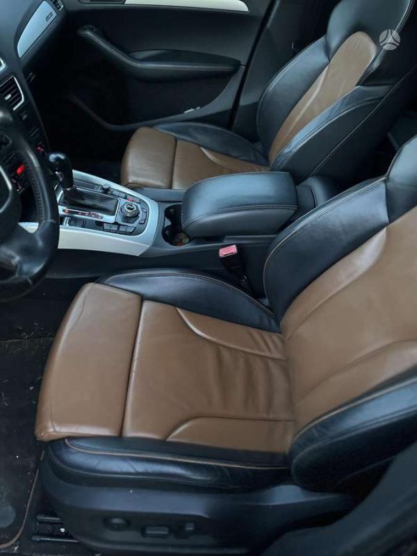 Black Audi Q5 2011 in Kaisiadorys, with an engine capacity of 1.97 L and mileage of 255 thousand km for 6900 €, photo 8 on AUTOMOTO.COM.LV