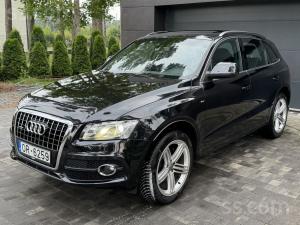 Black Audi Q5 2011 in Riga, with an engine capacity of 3.00 L and mileage of 187 thousand km for 12579 €, photo  on AUTOMOTO.COM.LV