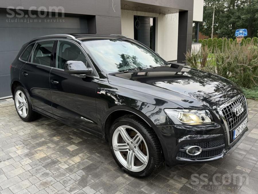 Black Audi Q5 2011 in Riga, with an engine capacity of 3.00 L and mileage of 187 thousand km for 12579 €, photo 3 on AUTOMOTO.COM.LV