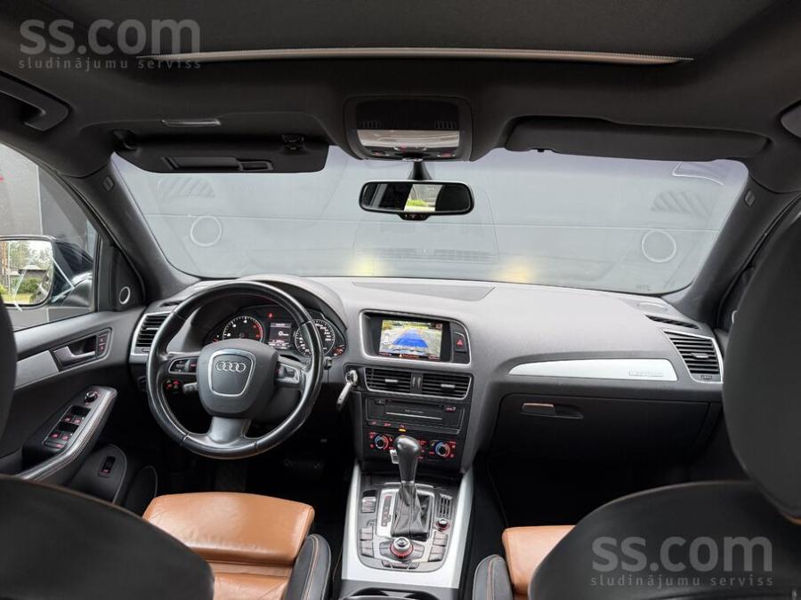 Black Audi Q5 2011 in Riga, with an engine capacity of 3.00 L and mileage of 187 thousand km for 12579 €, photo 6 on AUTOMOTO.COM.LV