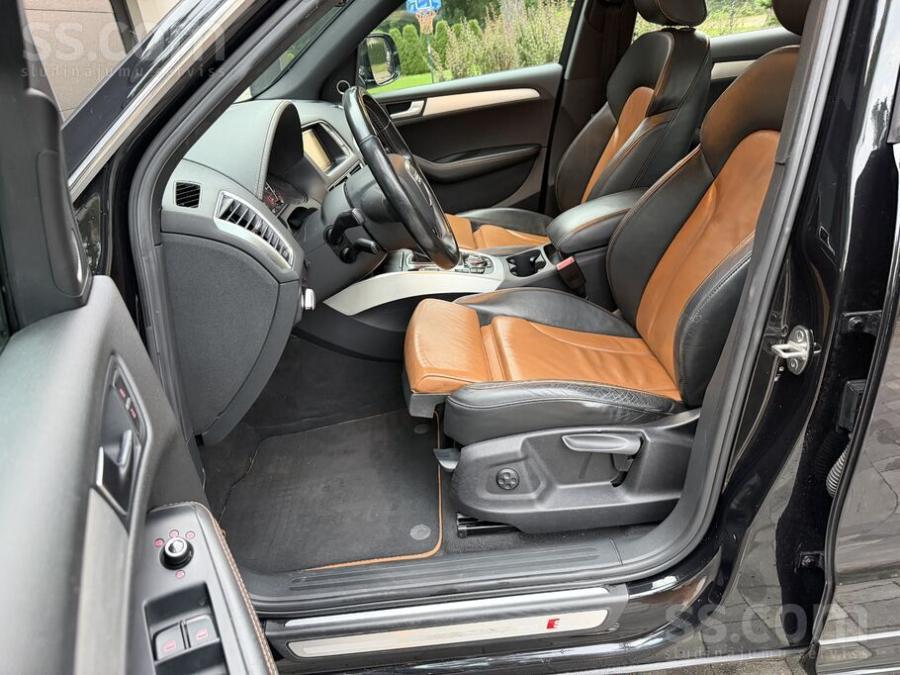 Black Audi Q5 2011 in Riga, with an engine capacity of 3.00 L and mileage of 187 thousand km for 12579 €, photo 7 on AUTOMOTO.COM.LV