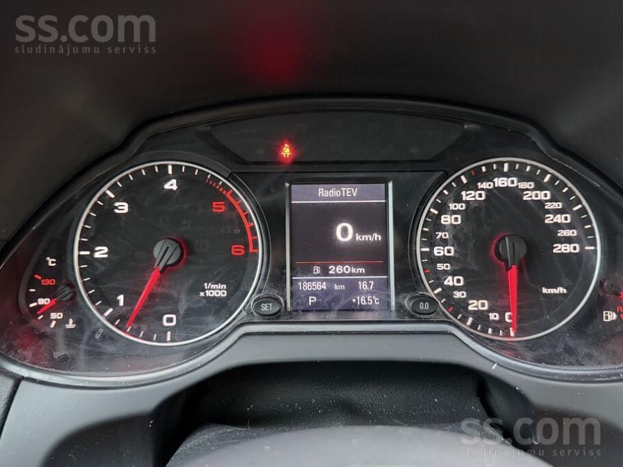 Black Audi Q5 2011 in Riga, with an engine capacity of 3.00 L and mileage of 187 thousand km for 12579 €, photo 19 on AUTOMOTO.COM.LV