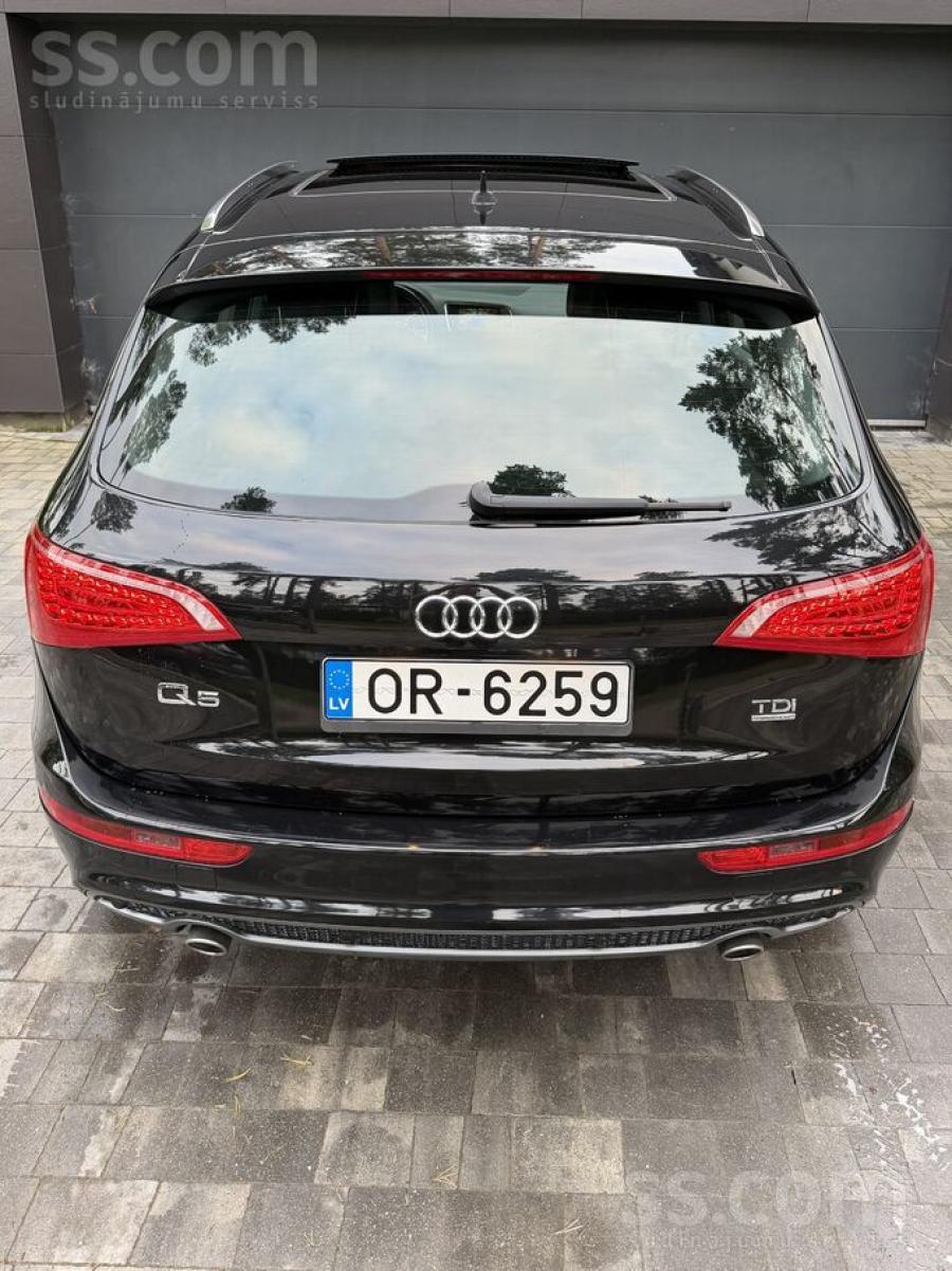 Black Audi Q5 2011 in Riga, with an engine capacity of 3.00 L and mileage of 187 thousand km for 12579 €, photo 23 on AUTOMOTO.COM.LV
