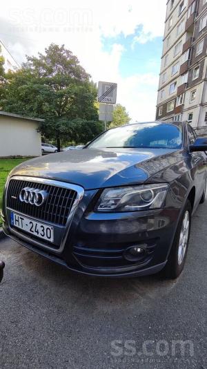 Melns Audi Q5 2011 Rīga, ar dzinēja tilpumu 2.00 L un nobraukumu 318 tūkst. km par 6000 €, foto  vietnē AUTOMOTO.COM.LV