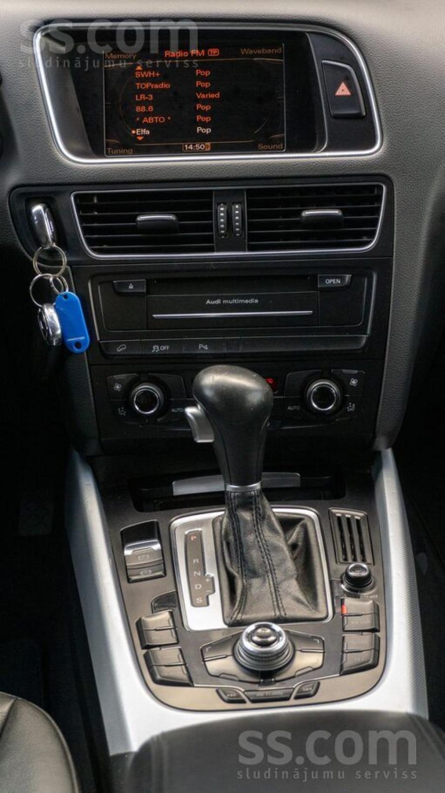 Black Audi Q5 2011 in Riga, with an engine capacity of 2.00 L and mileage of 383 thousand km for 6990 €, photo 13 on AUTOMOTO.COM.LV