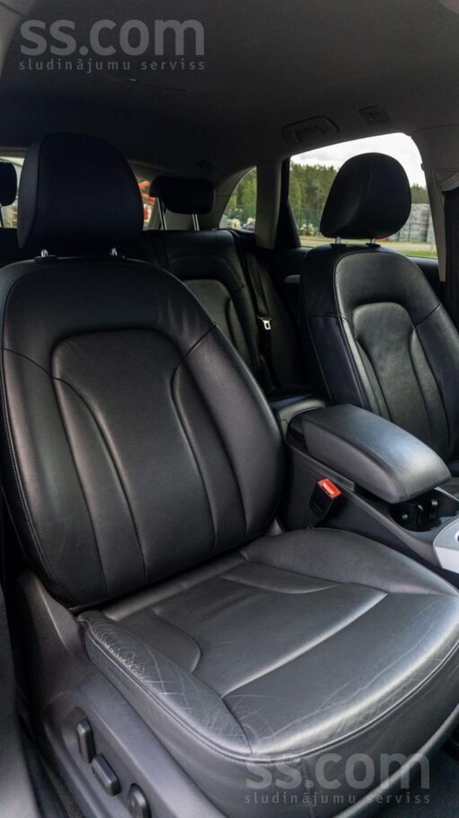 Black Audi Q5 2011 in Riga, with an engine capacity of 2.00 L and mileage of 383 thousand km for 6990 €, photo 27 on AUTOMOTO.COM.LV