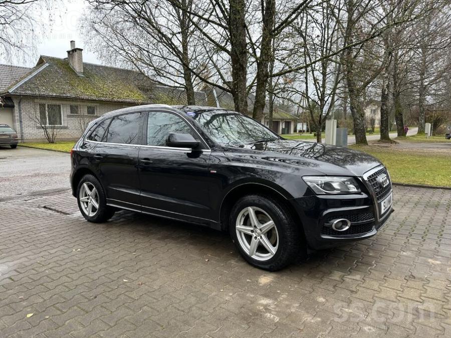 Black Audi Q5 2011 in Valmiera, with an engine capacity of 2.00 L and mileage of 415 thousand km for 2800 €, photo 4 on AUTOMOTO.COM.LV