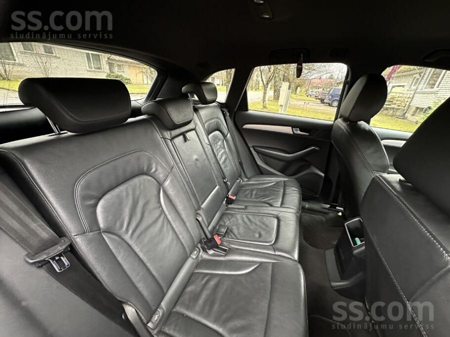 Black Audi Q5 2011 in Valmiera, with an engine capacity of 2.00 L and mileage of 415 thousand km for 2800 €, photo 8 on AUTOMOTO.COM.LV